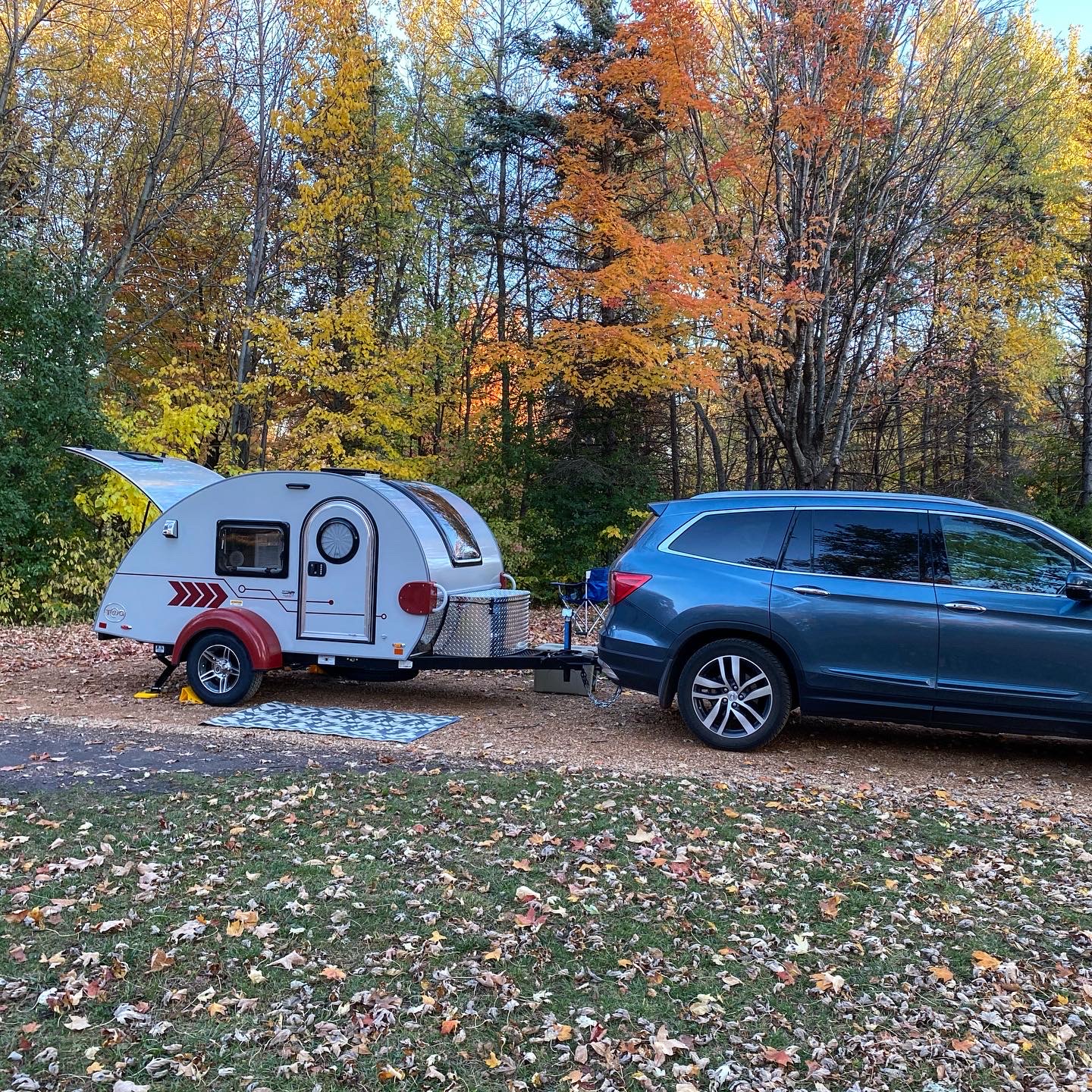 One year in the NuCamp T@G Teardrop Camper - Camp Mymy